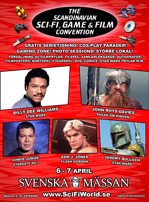Jeremy Bulloch @ The Scandinavian Sci-Fi, Game & Film Convention - Boba ...