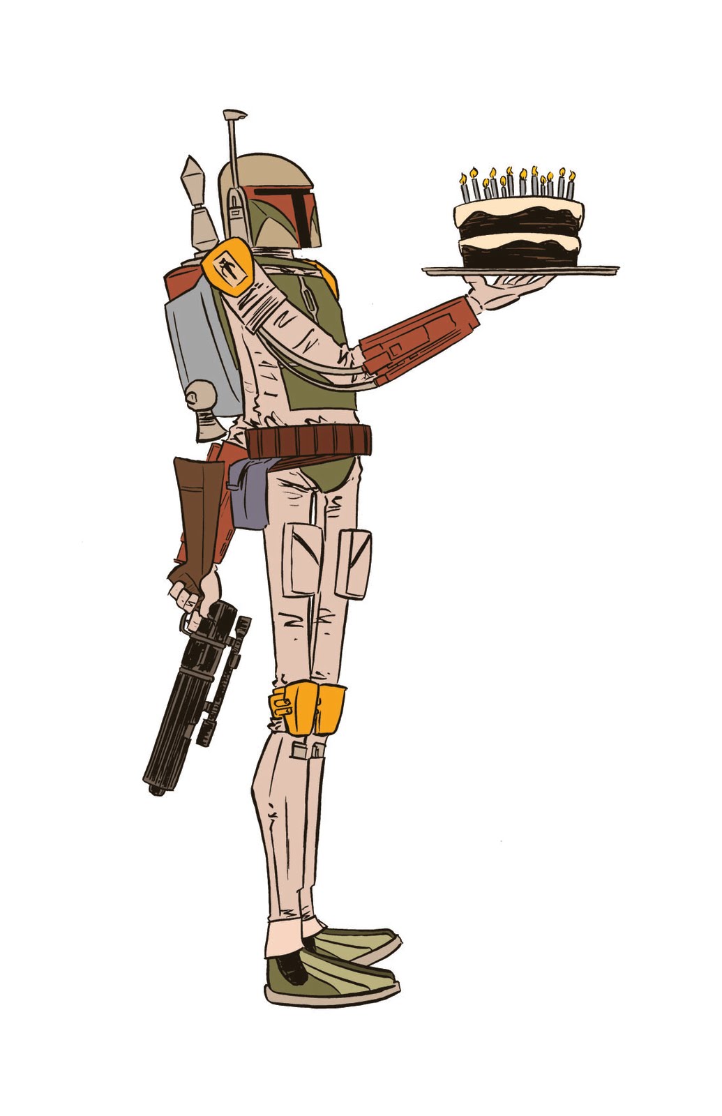 Birthday Boba Fett by Jesse Lonergan (2011) - Image Galleries - Boba ...