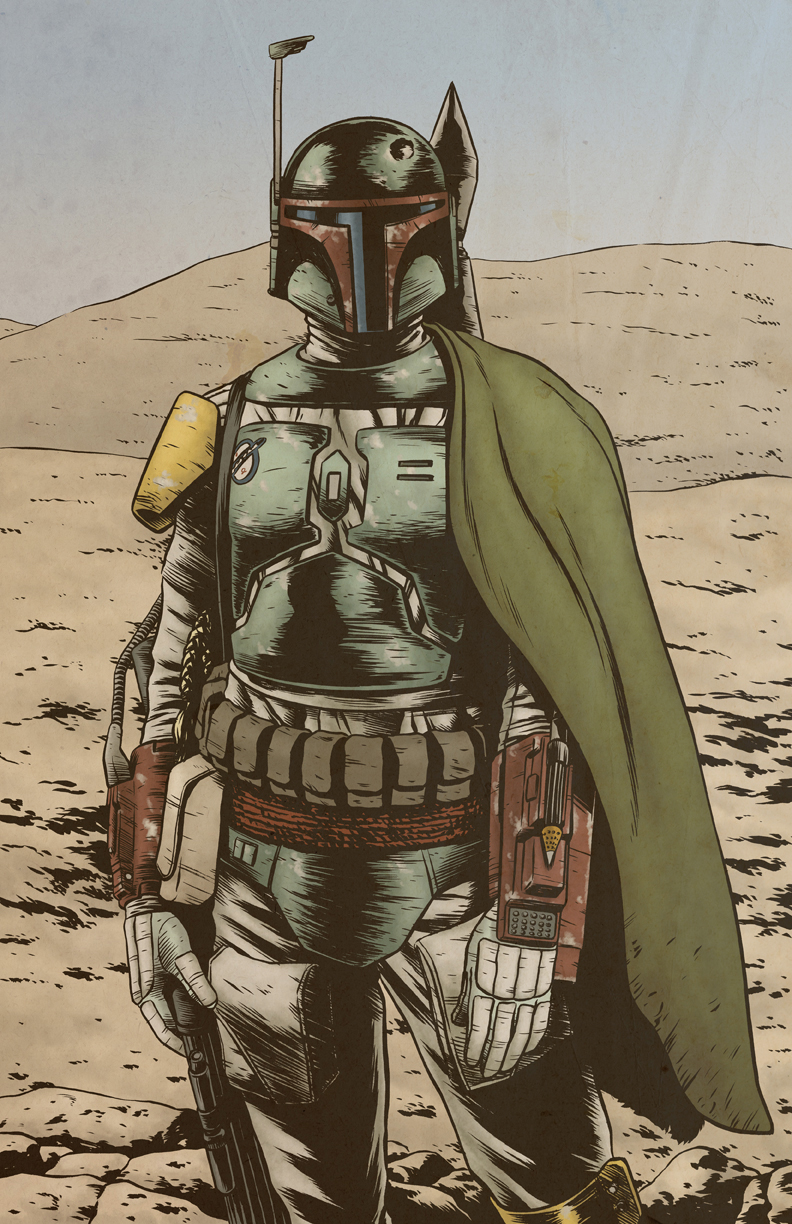 "The Good, The Bad, and The Fett" by Albert Nguyen (2013) - Image ...
