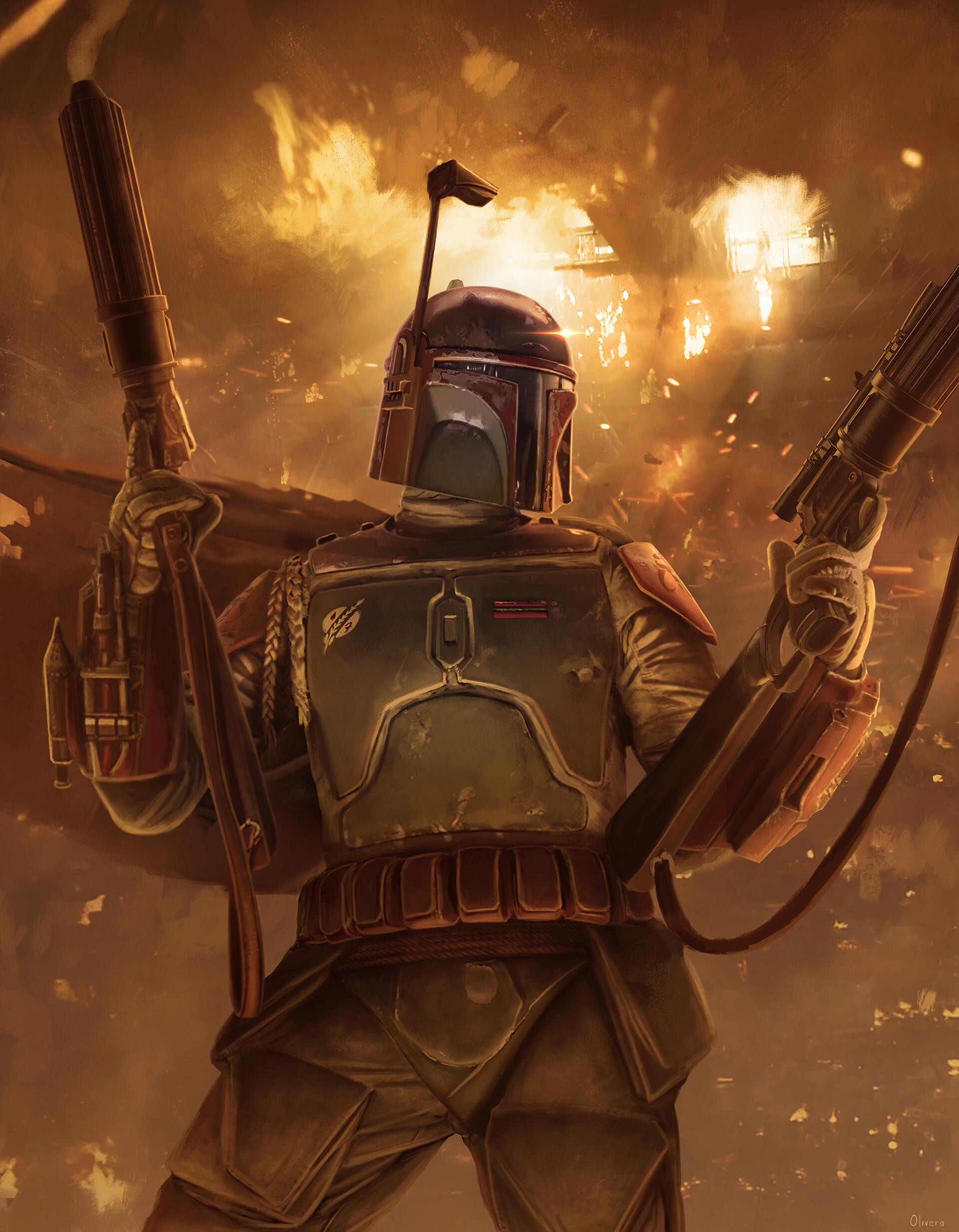 Boba Fett by Pablo Olivera (2019) - Image Galleries - Boba Fett Fan Club