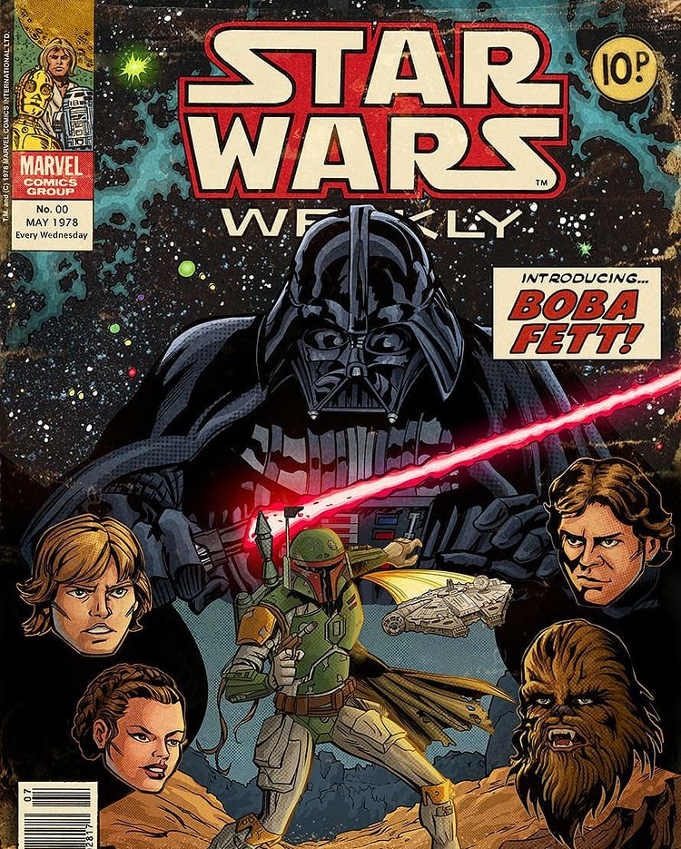 â€œBoba Fett - Friend or Foe?â€ by David Rabbitte - Image Galleries ...