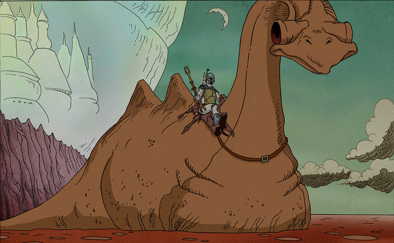 Holiday Special Boba Fett by David Rabbitte - Image Galleries - Boba ...