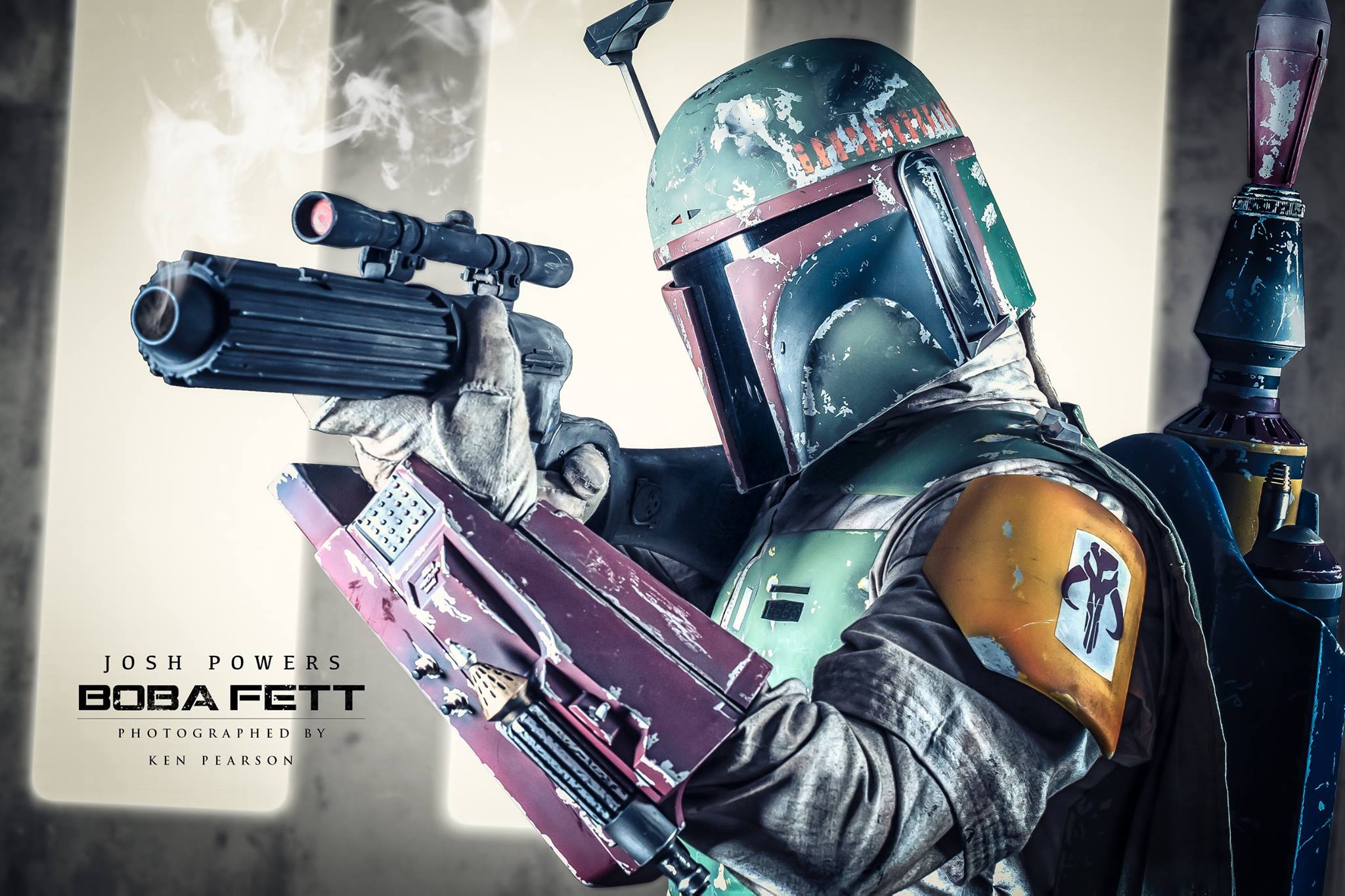 Josh Powers as "Pre-Sarlacc" ROTJ Boba Fett (Fan Spotlight 12/15/2014 ...