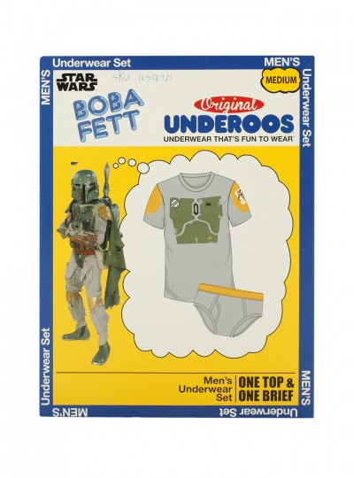 Boba Fett Underoos for Men - Boba Fett Collectibles - Boba Fett Fan Club