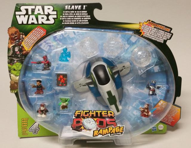 Fighter Pods Series 4 Slave I Rampage Battle Game - Boba Fett ...