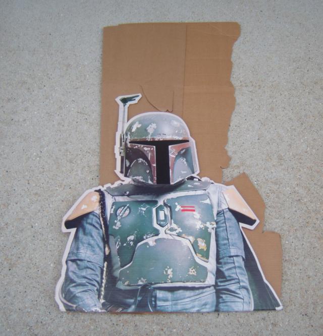 Boba Fett Cardboard Stand up Boba Fett Fan Club Boba Fett Cardboard Stand up Boba Fett Fan Club