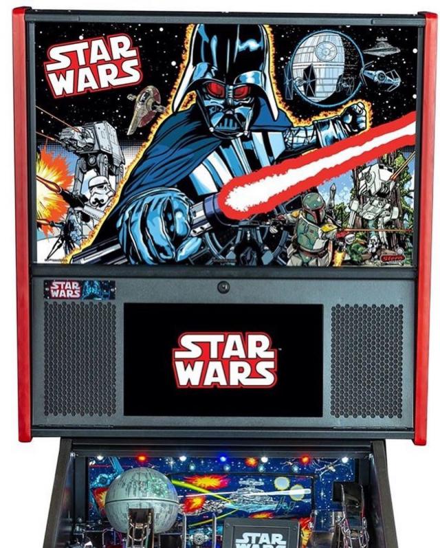 Stern Pinball Star Wars Comic Art "Premium" Pinball Machine - Boba Fett ...