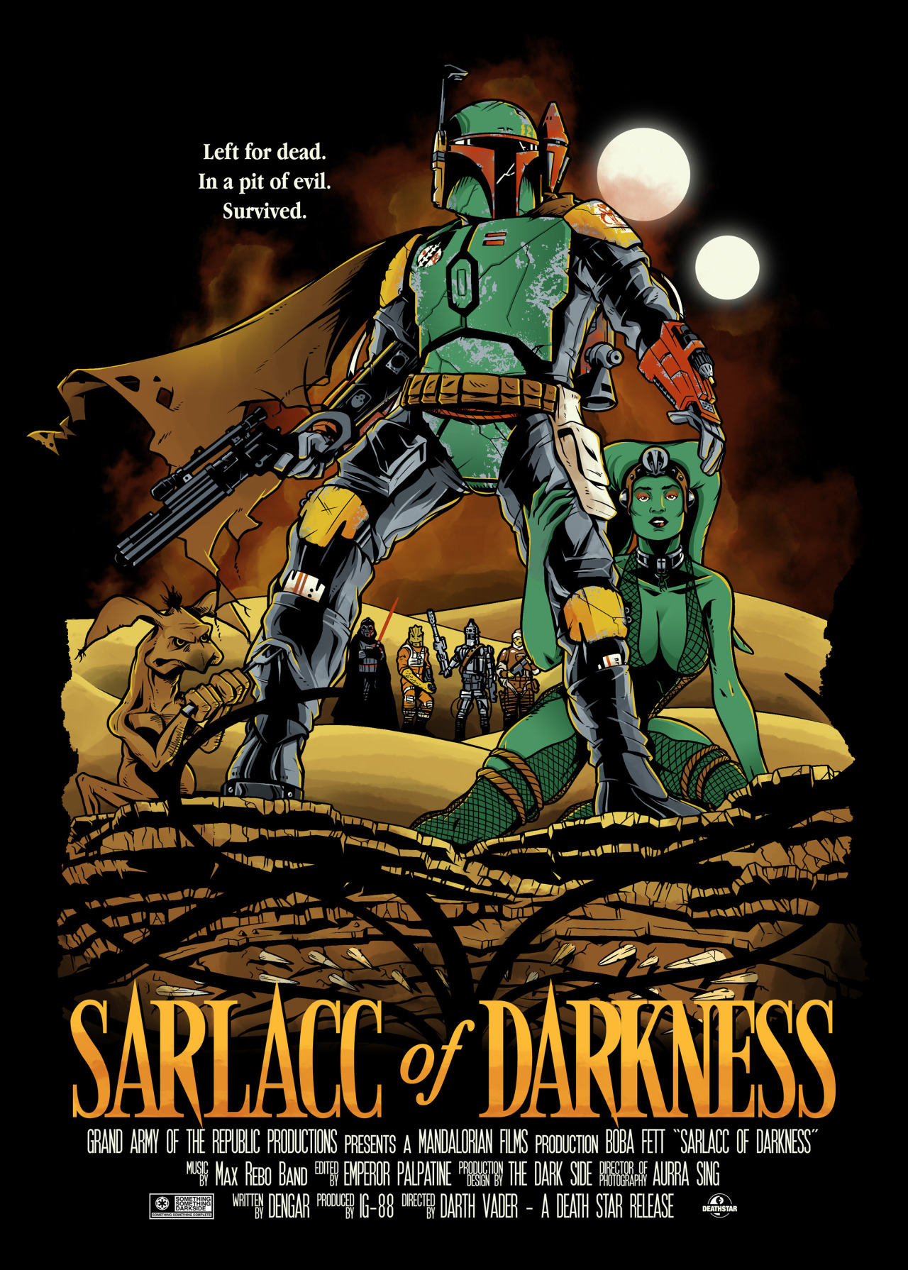 "Sarlacc of Darkness" by Jesse Sanz - Image Galleries - Boba Fett Fan Club