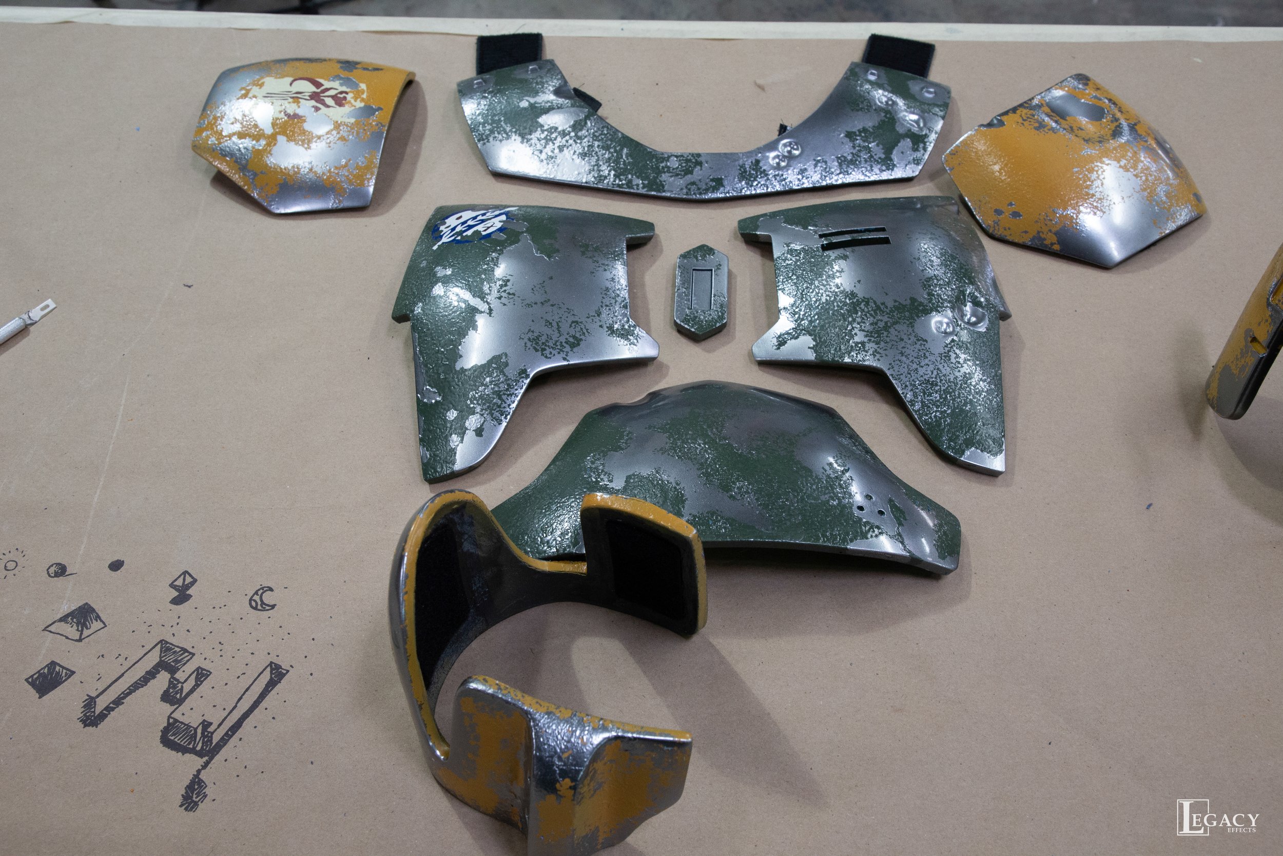 Work-In-Progress BTS on Boba Fett at Legacy Effects - Image Galleries ...