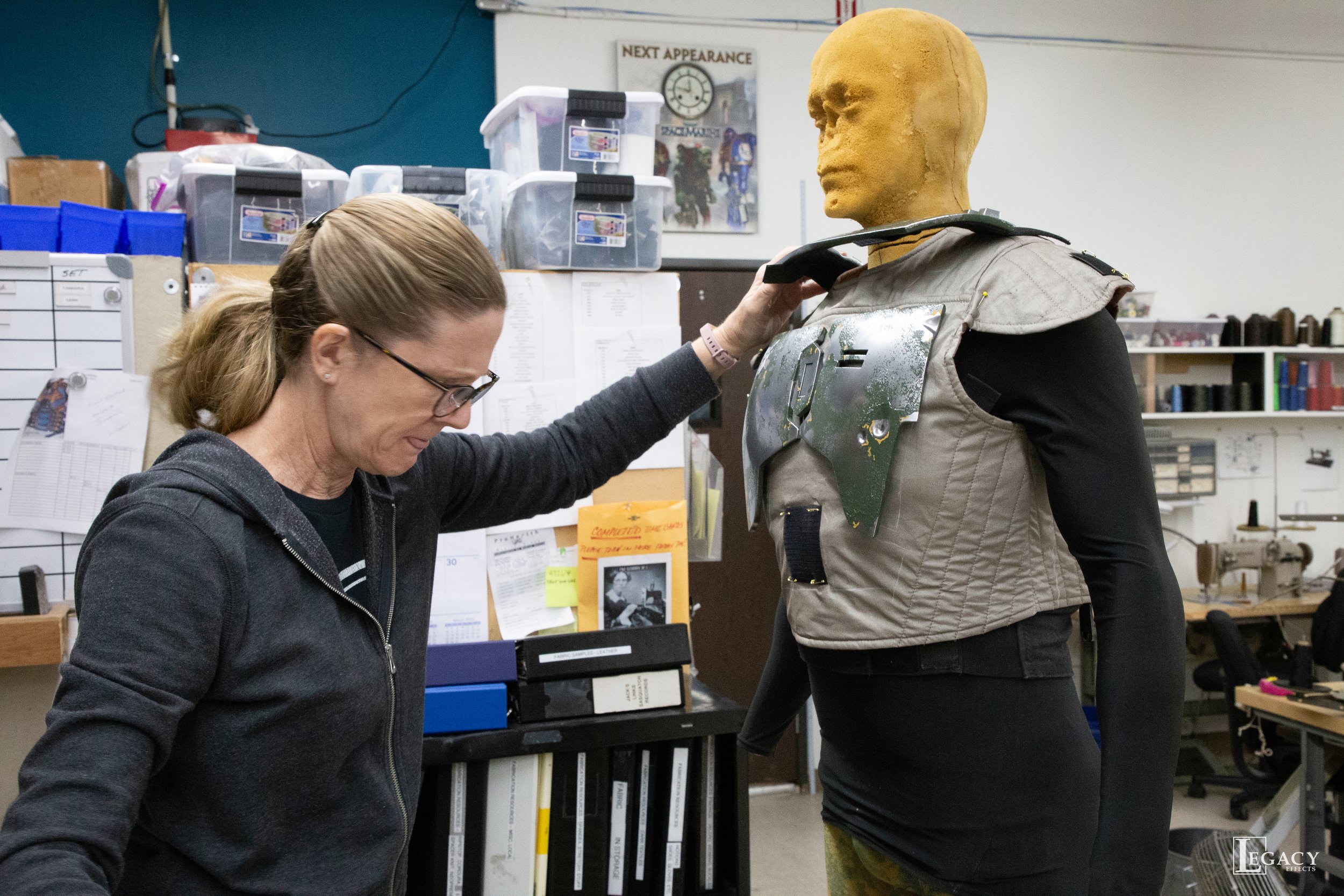 Work-In-Progress BTS on Boba Fett at Legacy Effects - Image Galleries ...